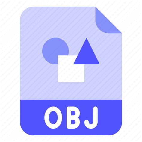 Extension File Format Obj Object Icon Download On Iconfinder