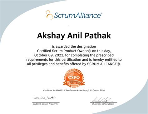 Akshay Pathak Csm® Cspo® On Linkedin Productowner Scrum