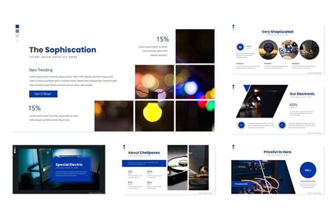 Electronic Powerpoint Template Incl Multipurpose And Partners Envato