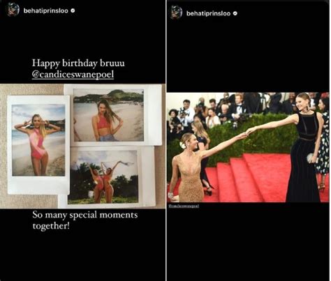 Candice Swanepoel Rocks Skimy Swimwear As She Celebrates Special