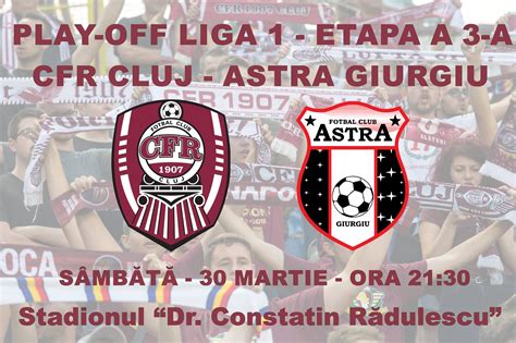 CFR Cluj AFC Astra Giurgiu Liga Betano Mar