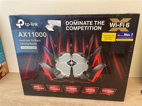 Tp Link Archer Ax11000 Gaming Router Computers And Tech Parts And Accessories Networking On Carousell