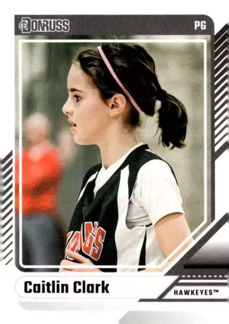Caitlin Clark 2024 Panini Nil College Collection Donruss 17 Iowa Hawk Id 108332 Eur 197