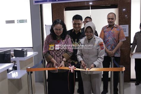 Website Resmi Polda Maluku Polda Maluku Launching Loket Pelayanan
