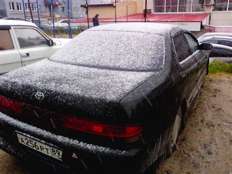 И вот у нас снег =) — Toyota Cresta (90), 2,4 л, 1994 года | просто так ...