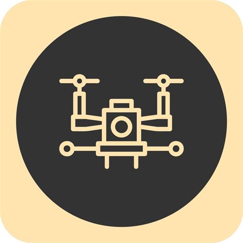 Autonomous Drone Linear Round Icon 39494063 Vector Art At Vecteezy