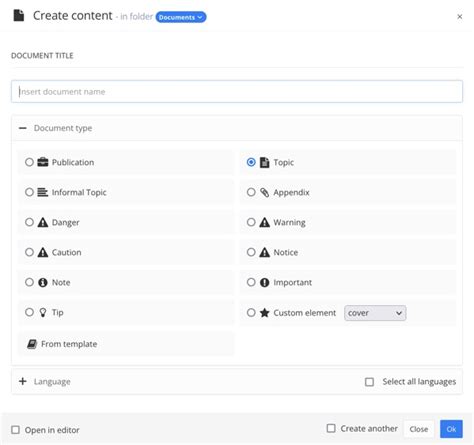 create a publication