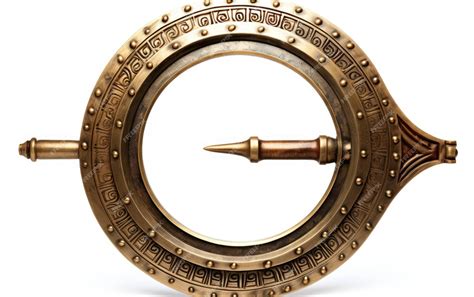 Premium Ai Image Traditional Indian Throwing Disc On White Background