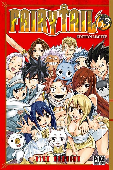 Couvertures Manga Fairy Tail Edition Collector Vol 63 Film D
