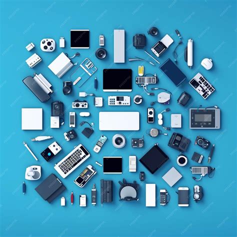 Premium Photo Arafed Image Of A Blue Background With A Lot Of