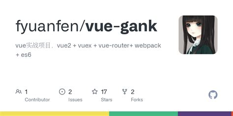 Github Fyuanfenvue Gank Vue实战项目，vue2 Vuex Vue Router Webpack Es6
