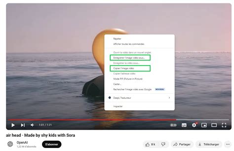 Comment Extraire Une Image Dune Vid O Youtube