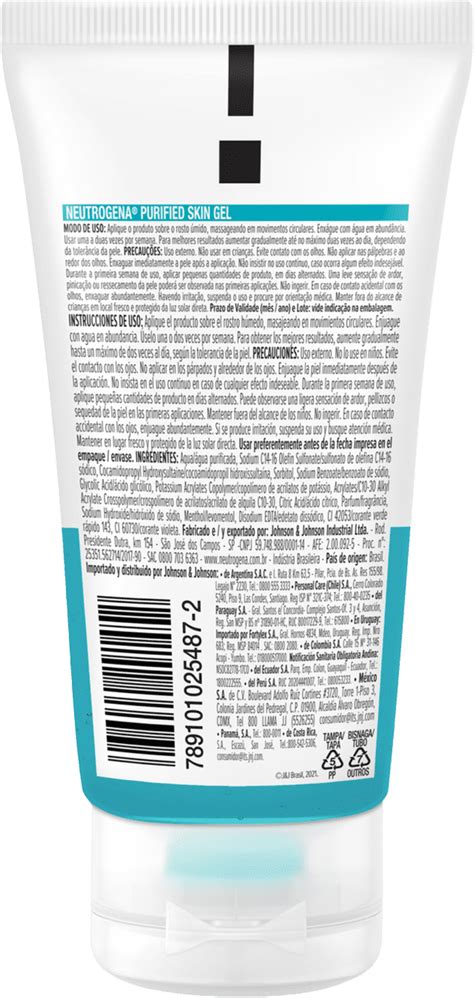 Gel De Limpeza Neutrogena Purified Skin Beleza Na Web