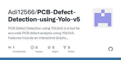 Pcb Defect Detection Using Yolo V5requirementstxt At Main · Adi12566