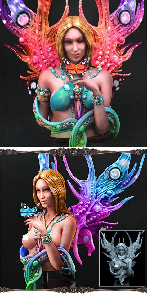 Athalia Bust 3d Print Model Download Free