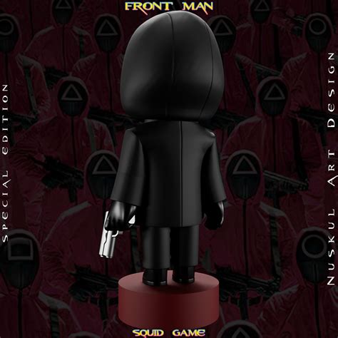 Stl File Chibi Front Man Squid Game 👨・3d Printable Model To Download