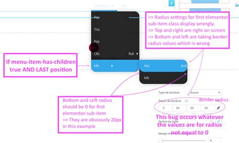 🐞 Wrong Horizontal Margins And Border Radius In The Desktop Nav Menu