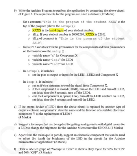 question 4 25 marks digital input and output are