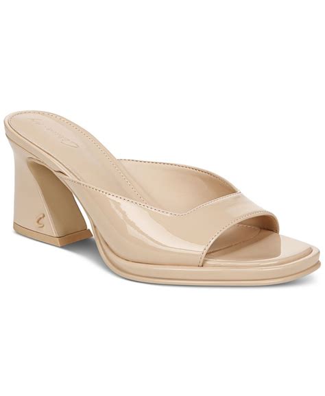 Circus Ny By Sam Edelman Womens Hadie Square Toe Slip On Dress Sandals