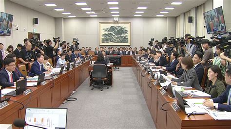여야 의정갈등 대책 모색대표회담 의제협상 기싸움