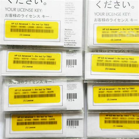 HPE HP ILO Advanced License Server Lifetime Ilo Etsy