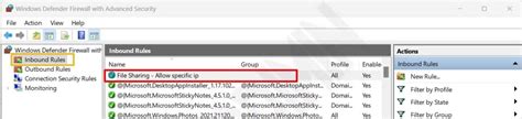 Restricting Access To File Sharing By IP Addresses In Windows 11