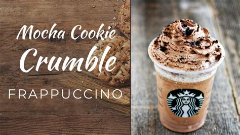 Starbucks Frappuccino Mocha Cookie Crumble