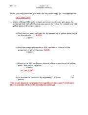 Lab B Docx Mat Chapter Lab Confidence Intervals In The Following Problems You May Use