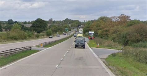 A46 Crash And Fire As Two Sections Of Carriageway Shut Leicestershire