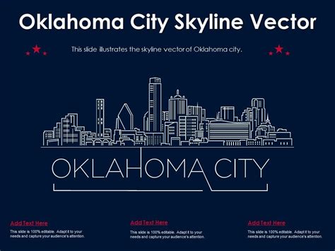Oklahoma City Skyline Vector Powerpoint Presentation Ppt Template