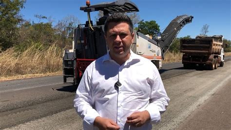 Tiago Dimas agradece Governo Federal por começar obras na BR 226 entre