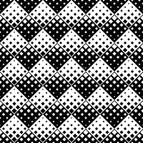 Geometrical Abstract Monochrome Diagonal Square Pattern Background Stock Vector Illustration