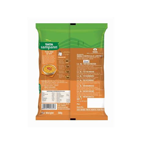 Tata Sampann Unpolished Arhar Dal Toor Dal Gharstuff