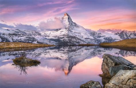 Landscape Sunset Lake Nature Reflection Snow Winter Sunrise Ice