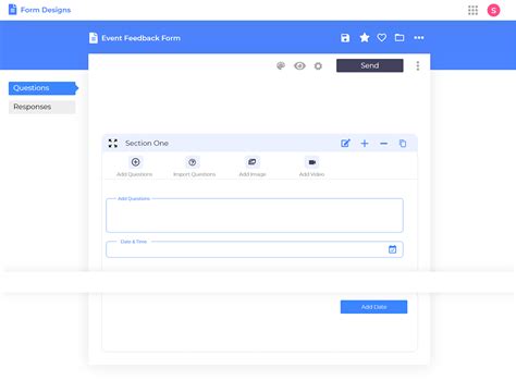 Google Forms Design On Behance