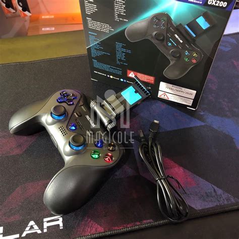 Jual Rexus Gladius Gx200 With Holder Pro Gaming Wireless Bluetooth