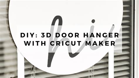 Cricut Project Diy Wood Sign How To Cut Basswood On A Cricut Maker Youtube