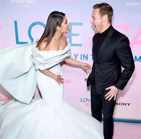 Priyanka Chopra Wows In Blue Princess Style Gown At Love Again Premiere