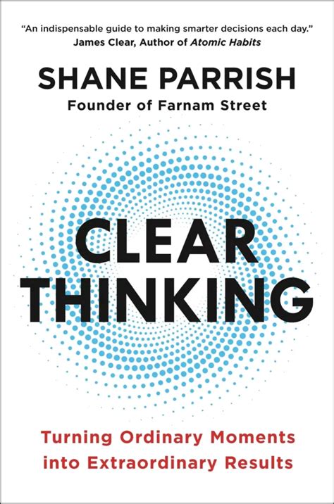 کتاب Clear Thinking تفکر شفاف اثر Shane Parrish