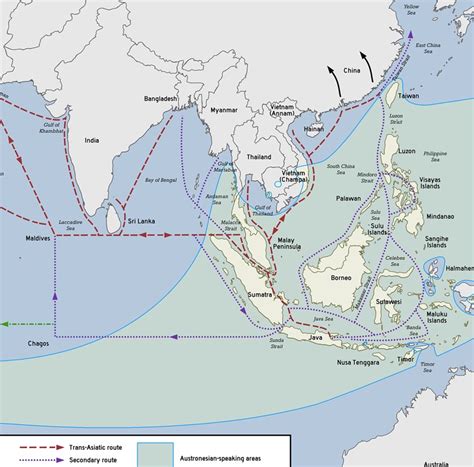 Ancient India Trade Routes With Far East There Were Several Trade