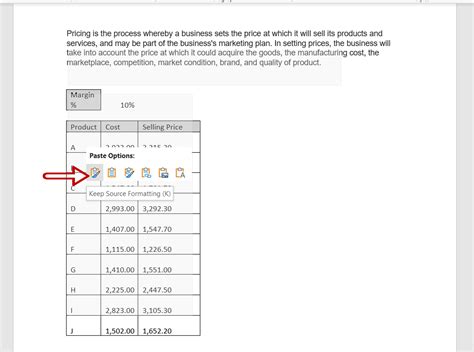 How To Paste From Excel To Word Spreadcheaters