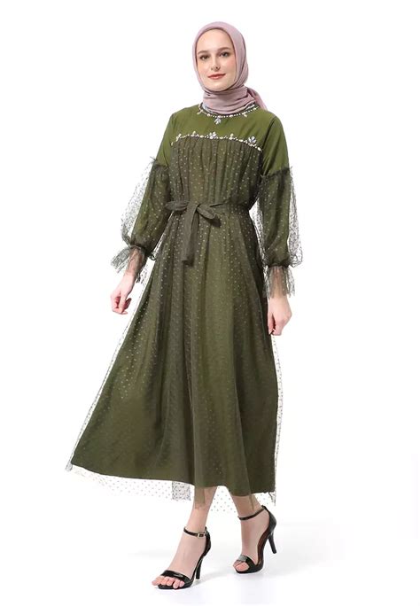 Rekomendasi Gaun Pesta Muslim Yang Elegan Zalora Thread