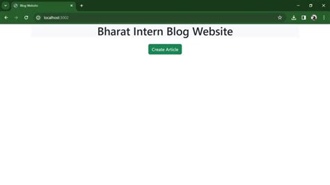 Bharatintern Nodejs Shrihari C