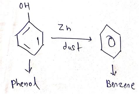 Convert Phenol To Benzene Sarthaks Econnect Largest Online
