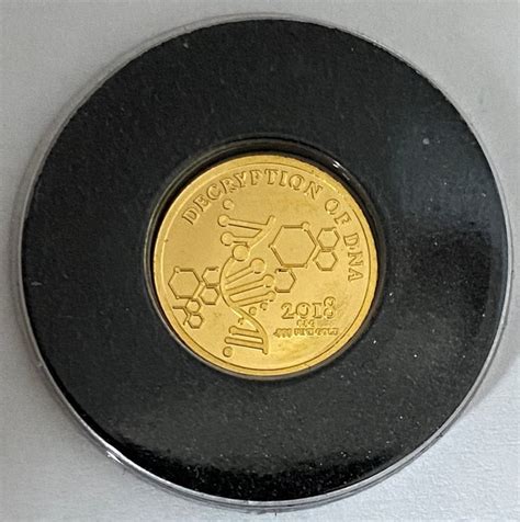 Guinea 1000 Francs 2018 Decryption Of DNA 0 999 Gold Catawiki