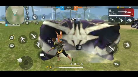 Free Fire 1 Vs 1 Game Play Youtube