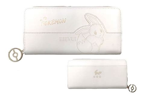 Pokemon Eevee Round Long Wallet Ivory Pm 4062 Ivo