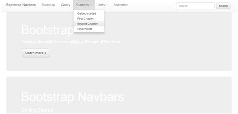 The Aspnet Mvc Club Bootstrap Tutorial Lesson 3 Navbars With