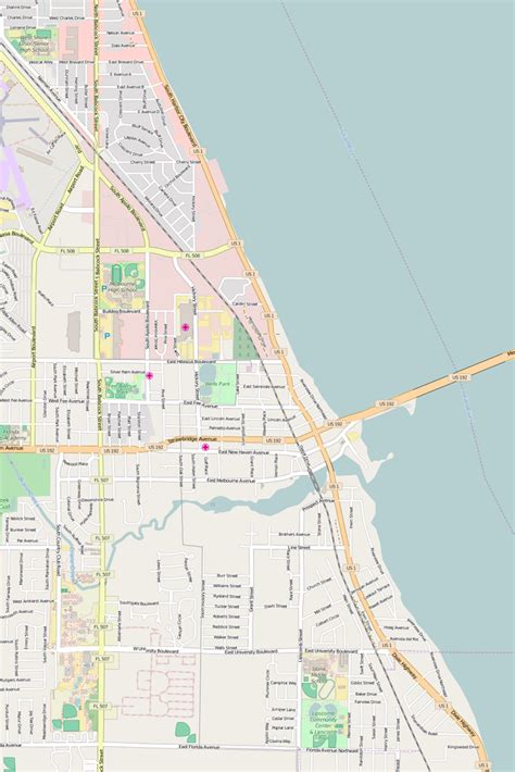 Detailed Editable Vector Map Of Melbourne Map Illustrators