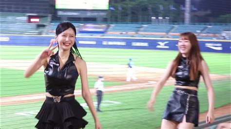 0428 台湾 野球 李雅英 最強韓援 이아영 全民表妹 應援 啦啦隊 新莊棒球場 富邦 Fubon Angels 笑臉殺手